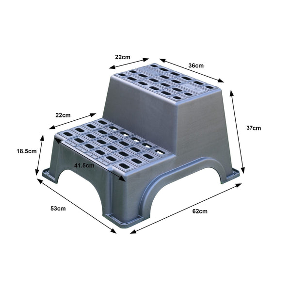 Milenco Double Step – 200KG Rated Caravan Step MIL3797