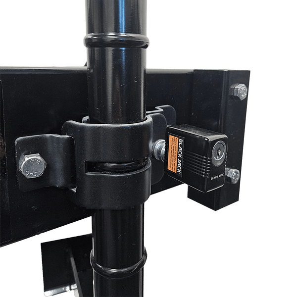 Mini Black Jack 12V Electric Trailer Jack 1000kg and Jockey Wheel Lock