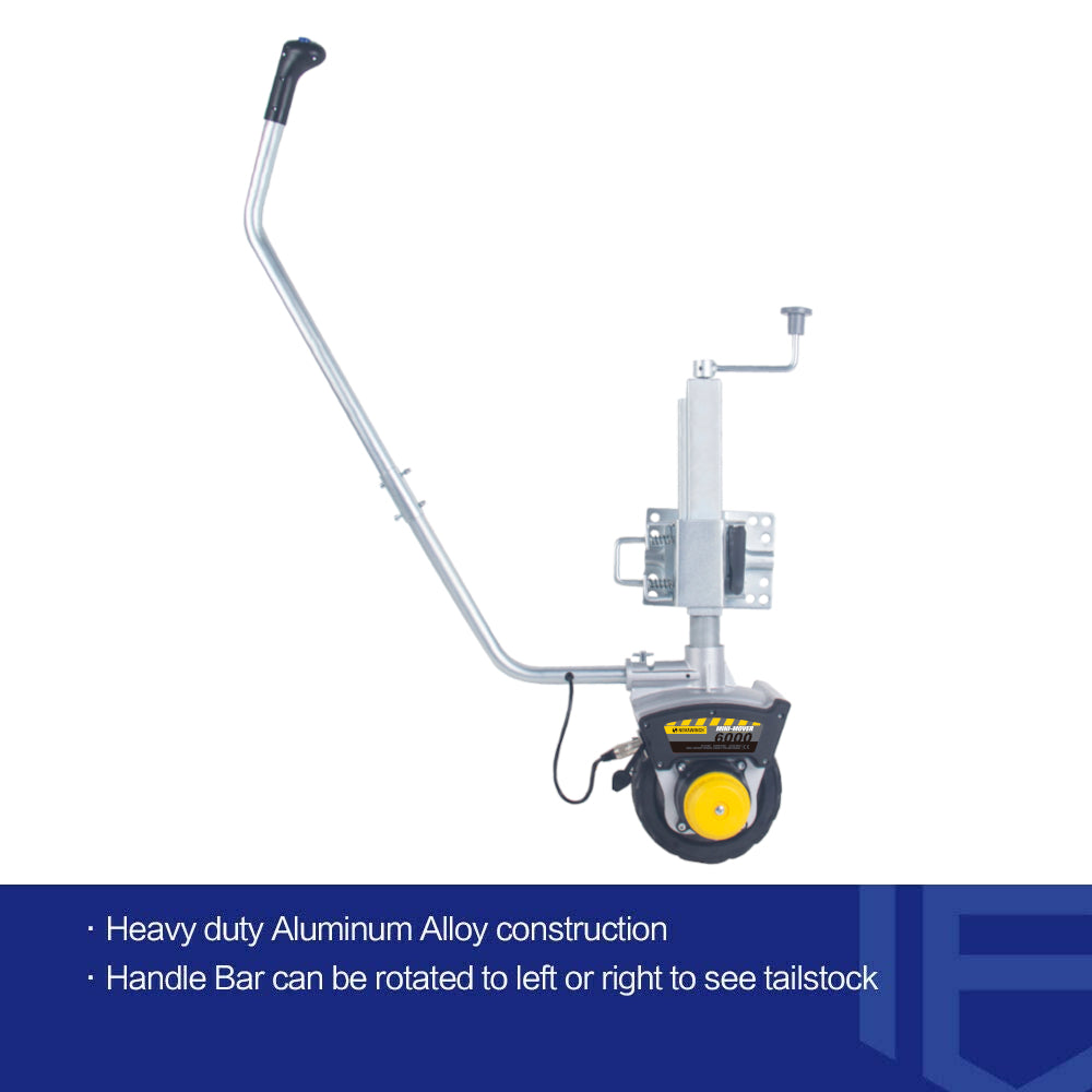 550W Mini Mover Gen 3 PLUS Motorised Jockey Wheel with Swivel Mount 12