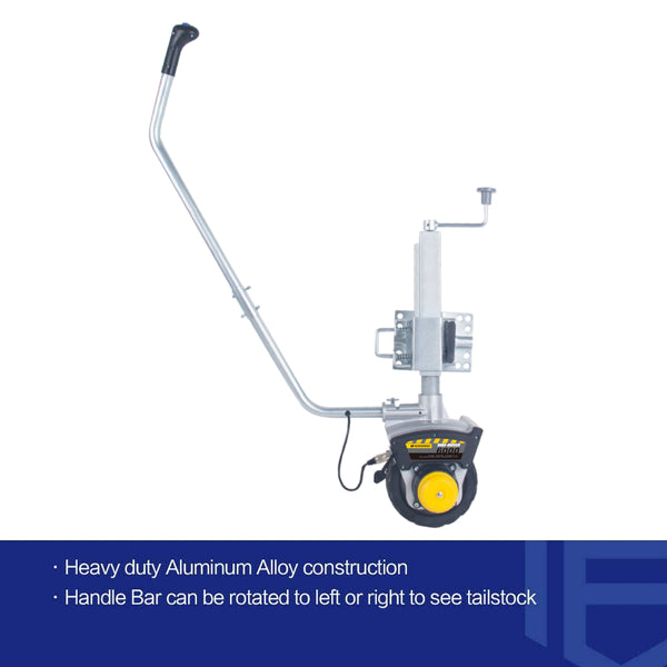 550W Mini Mover Gen 3 PLUS Motorised Jockey Wheel with Swivel Mount 12