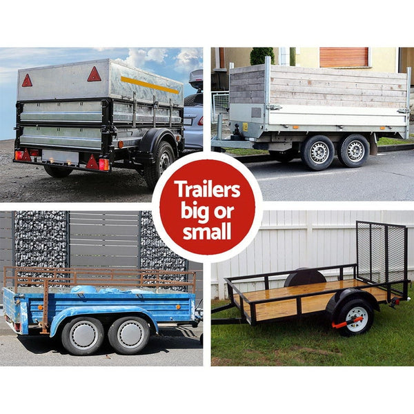 12-14 ft Camper Trailer Travel Cover Tent 3.6-4.2m Caravan Swan