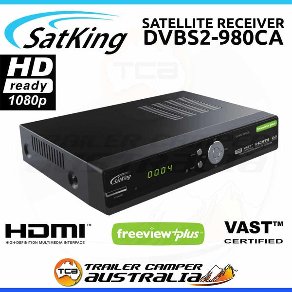 SatKing Vast Satellite TV Receiver Decoder PVR DVBS2-980CA