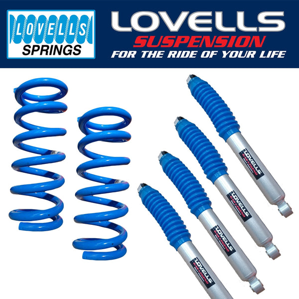 Lovells Extreme Suspension Kit Springs & Shocks Ezytrail Camper Caravan ...