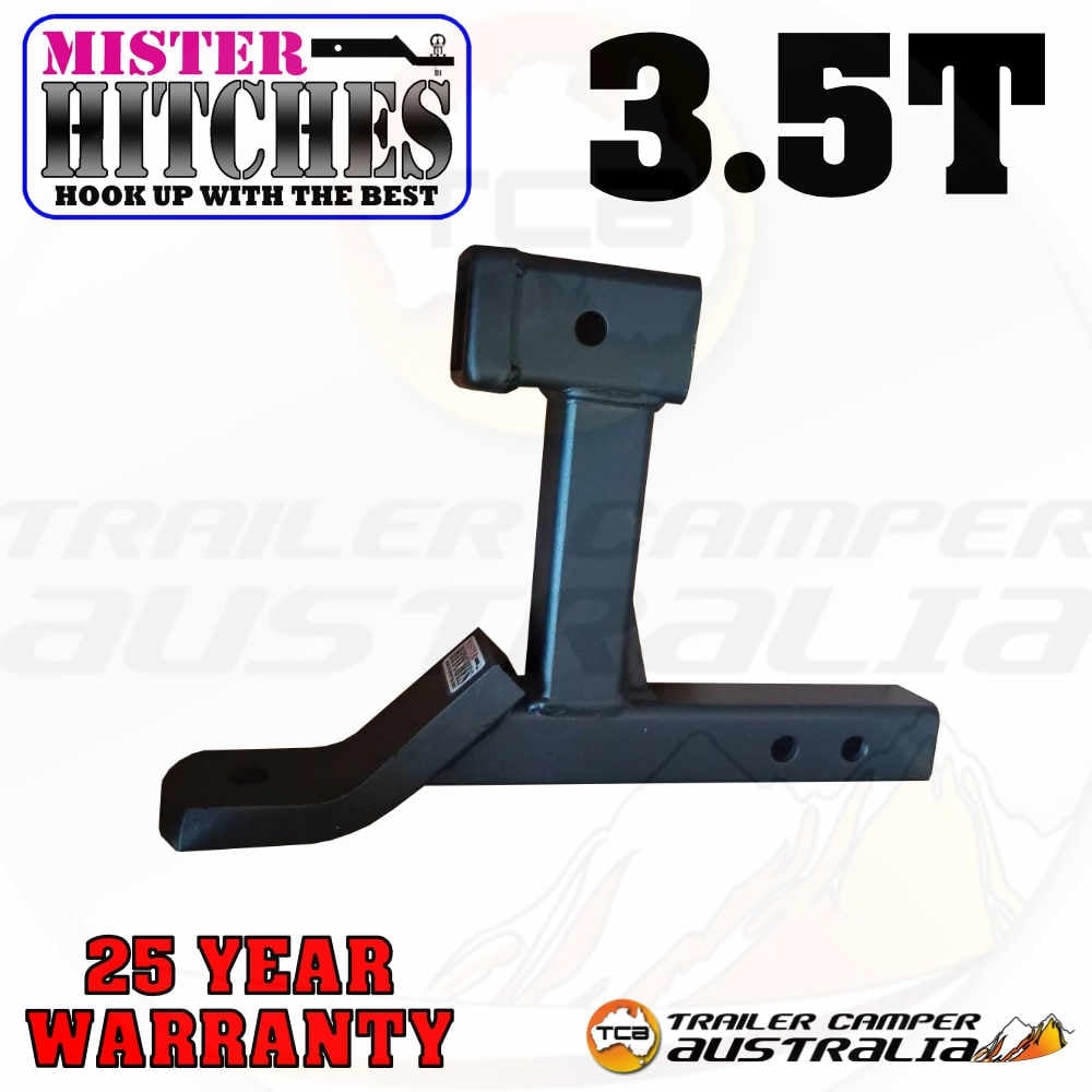 Mister Hitches Multi-Use Dual Hitch Receiver High Top Bike Carrier V2 3.5T